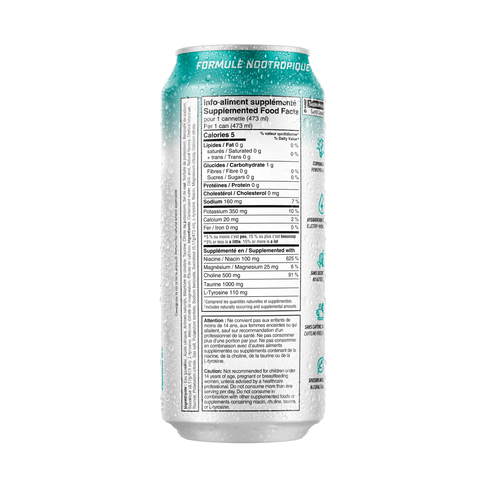 Électrolytes (473ml), Oursons gélifiés | Spark Energy Drink